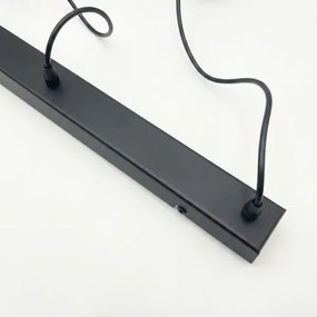 Brilagi - LED Lustr na lanku RIDDY 4xE27/60W/230V černá