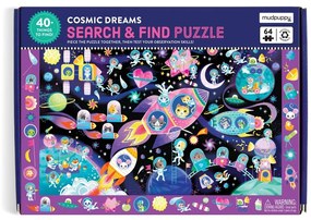 Mudpuppy Puzzle Hledej a najdi Vesmírné sny 64 dílků