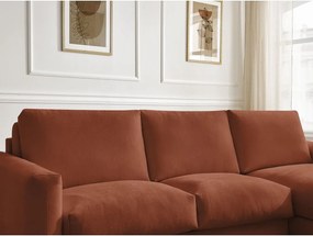 Oranžová rohová pohovka Nouveau Cocoone – Bobochic Paris