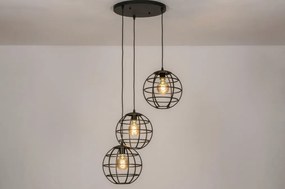 Závěsné designové svítidlo nad jídelní stůl Vinston Trio