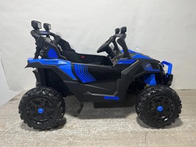 AIYAPLAY Dětské elektrické auto UTV pro dva, modré