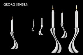 Svícen Georg Jensen Cobra set 2 ks