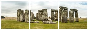 Obraz na plátně - Stonehenge - panoráma 506B (120x40 cm)