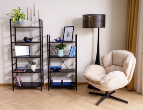 Regál Loftys R4 60 cm černý