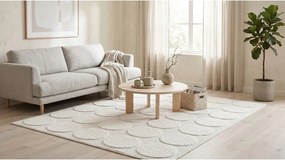 Krémový koberec 120x170 cm Bubble – ESTE