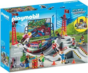 Playmobil 70168 skatepark s rampou