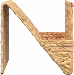 Stojan na časopisy 31 x 31 x 31 cm vodní hyacint 245494