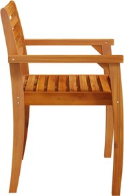 Zahradní židle 8 ks 59 x 55 x 85 cm masivní akáciové dřevo 3217204