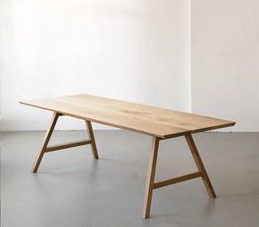Stará Krása – Ruční výroba Moderní dubové stoly 76 x 160 x 70 cm