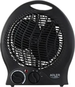 Adler AD 7761 černá / Teplovzdušný ventilátor / 2000 W / 2 stupně