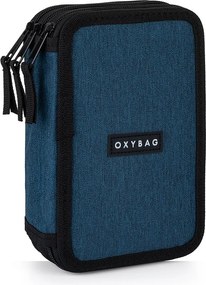 Oxybag UNICOLOR - třípatroý penál Blue