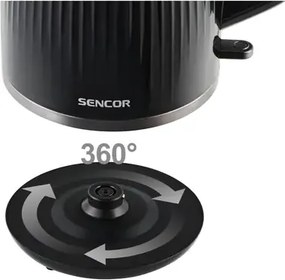SENCOR SWK 7519BK černá / Rychlovarná konvice / 2200W / 1.7L
