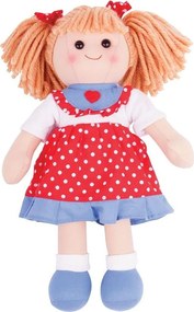 Bigjigs Toys Látková panenka Emily 34 cm