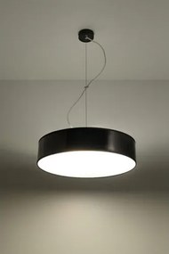 Lustr SOLLUX Arena 45cm E27 3x60W bez zdroje SL.0118 černá