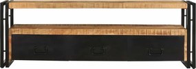 TV skříňka 120 x 30 x 40 cm masivní mangovníkové dřevo 338466