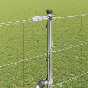 Svařované drátěné ploty s hroty 50 x 1,5 m Pozinkovaná ocel 3351463