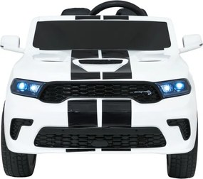 Elektrické autíčko Dodge Durango bílé