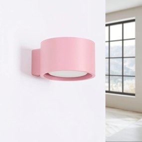 Sollux Lighting Nástěnné svítidlo MODO 1 růžové GX53