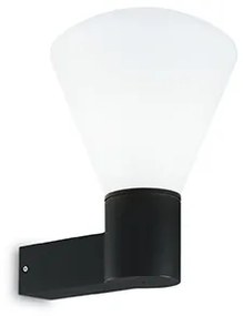 Venkovní nástěnné svítidlo Ideal Lux Ouverture AP1 nero 173498 černé