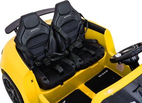 Elektrické autíčko Mercedes Benz GT63 AMG žluté