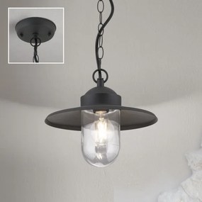 Orion AL 11-1318 - Venkovní závěsné svítidlo EDWARD 1xE27/60W/230V IP44 antracit