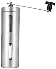 APT AG839A Ruční mlýnek na kávu - stříbrný