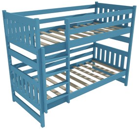 Vomaks Patrová postel PP 021 Rozměr: 80 x 180 cm, Barva: barva modrá, Prostor mezi lůžky: 80 cm