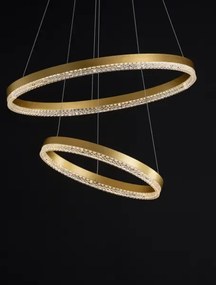 LED lustr Adria 2 zlaté