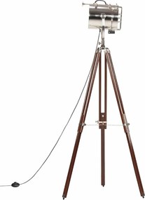 Stojací lampa na stativu masivní mangovníkové dřevo 180 cm 286203