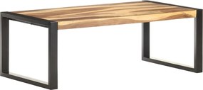 vidaXL Konferenční stolek 110 x 60 x 40 cm hrubé mangovníkové dřevo [321555] Barva: Šedá