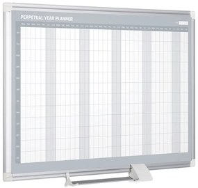 Bi-Office Roční plánovací tabule na zeď LUX, magnetická, dny, 900 x 600 mm