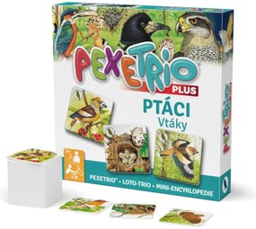 EFKO Hra Pexetrio plus Ptáci 54 dílků *SPOLEČENSKÉ HRY* ef8823