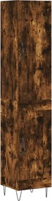 Skříň highboard kouřový dub 34,5 x 34 x 180 cm kompozitní dřevo 3199142