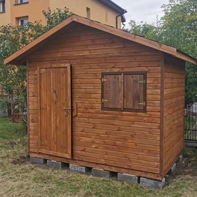Dřevěný zahradní domek KLASIK bez terasy Osobní odběr/vlastní doprava bez montáže
