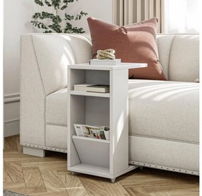 Asir | Odkládací stolek FILINTA 63x40 cm bílá | AS1123