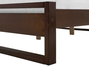 Dřevěná manželská postel 180x200 cm GIULIA Beliani