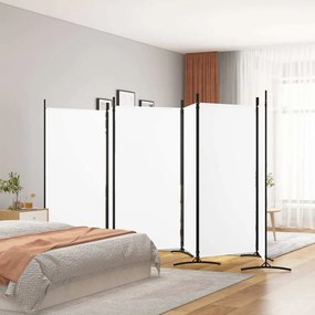 vidaXL 6dílný paraván 520x180 cm textil [350273] Barva: antracitová
