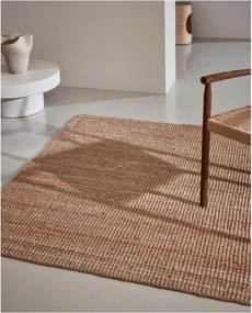 Ručně tkaný jutový koberec v přírodní barvě 200x300 cm Madelin – Kave Home