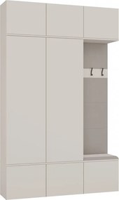 Předsíňová stěna Haga I 150 cm kašmír
