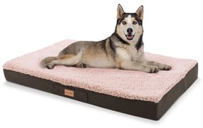 Balu, pelíšek pro psa, polštář pro psa, možnost praní, ortopedický, protiskluzový, prodyšná paměťová pěna, velikost L (100 x 10 x 65 cm)