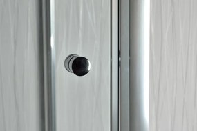 ARTTEC Jednokřídlé sprchové dveře do niky MOON C 6 grape sklo 86 - 91 x 195 cm XMOO0036