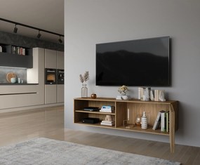 Entsian 150 TV skříňka Závěsný Řemeslný dub
