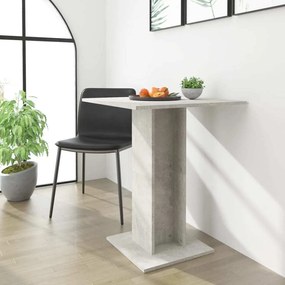 vidaXL Bistro stolek 60 x 60 x 75 cm dřevotříska [802102] Barva: Betonová šedá