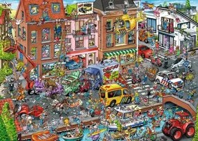 Ravensburger Ray's Comic - Moderní doba / 1000 dílků / od 14 let