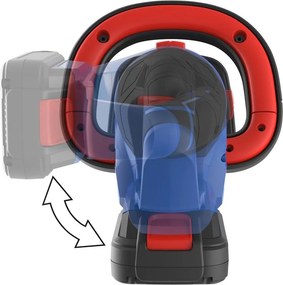 GüDE GMBH Güde HS 18-201-05 18V - akumulátorový plotostřih (s 2,0 Ah akumulátorem a nabíječkou)