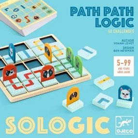 DJECO Logická hra Sologic - Path Path / Logická hra / 4 úrovně obtížno