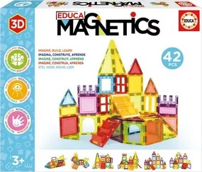 EDUCA Magnetická stavebnice Magnetics / 42 dílků