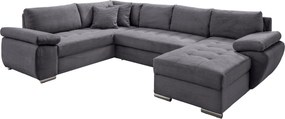 XXXLutz SEDACÍ SOUPRAVA, textil, šedá P & B - Sedací soupravy - 002310003027