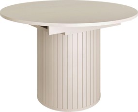 XXXLutz JÍDELNÍ STŮL, kašmírová, 120-160/120/76,8 cm Milino - Jídelní stoly - 002238000709