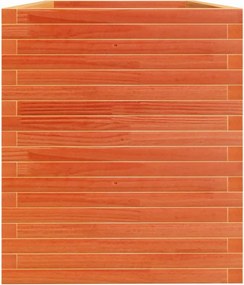 Zahradní truhlík voskově hnědý 110x60x68,5 cm masivní borovice 3282506